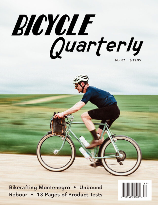 Winter 2024 Bicycle Quarterly – Rene Herse Cycles